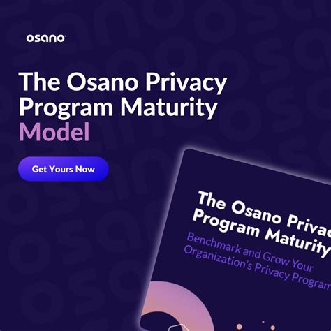 osano on linkedin privacy program maturity model by osano [guide]