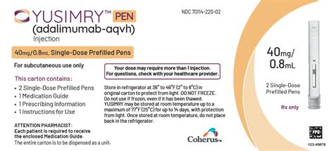 Yusimry Injection Package Insert Prescribing Information