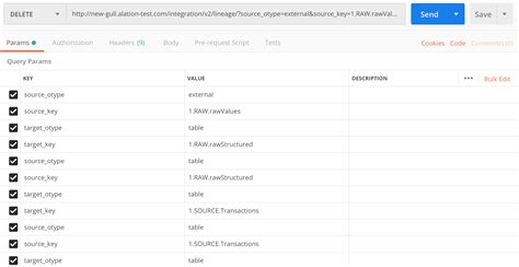 Lineage General Api Quick Start Guide