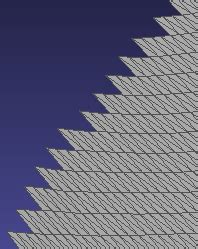 C Algorithm For Smoothing Edges Of An Open D Mesh Stack Overflow