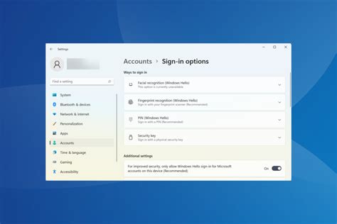 Windows Hello Face This Option Is Currently Unavailable Fix
