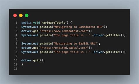 How To Handle Ssl Certificates In Selenium Webdriver Dev Community