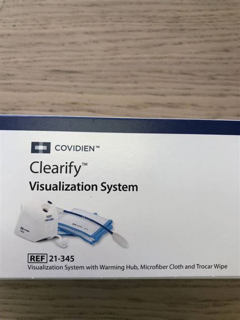 New Covidien 21 345 Clearify Visualization System With Warming Hub Microfiber Cloth And Trocar New Covidien 21 345 Clearify Visualization System With Warming Hub Microfiber Cloth And Trocar