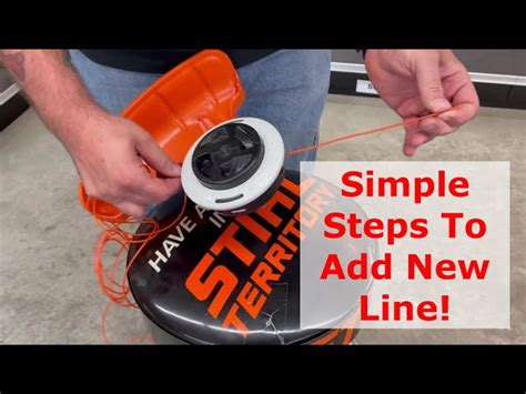 Fixing The Pull Cord To A STIHL Weedwacker 47 OFF