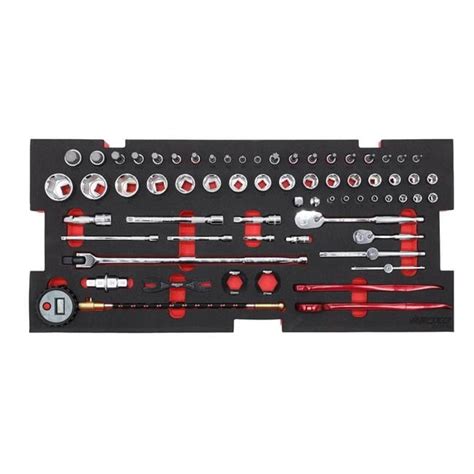 Boxo Tools Boxbxe057 R2 103 Piece Metric Motobox Tool Set For 5 Drawer