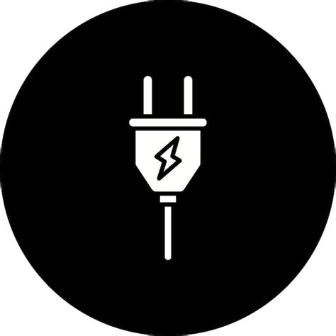 플러그 아이콘 프리미엄 벡터