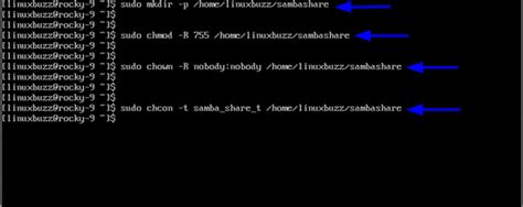 How To Install Samba Server On Rocky Linux 9 Almalinux 9
