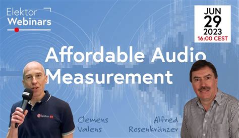 Audio Measurements Elektor International Media