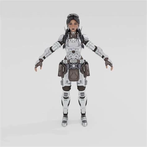 Scrapknight Jules Fortnite D Model By Shevraar