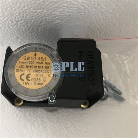 Công tắc áp suất Dungs GW50A5/1 - PLC OMRON