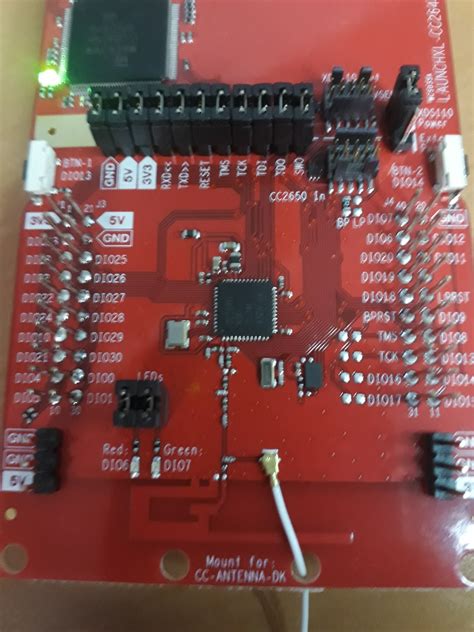 LAUNCHXL CC R RTLS Demo Freeze After Change To AOA Bluetooth Forum Bluetooth TI E E