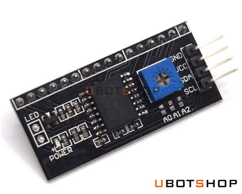 iic i2c serial interface adapter board for arduino 1602 lcd module