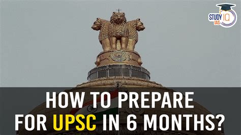 How To Prepare For UPSC In 6 Months