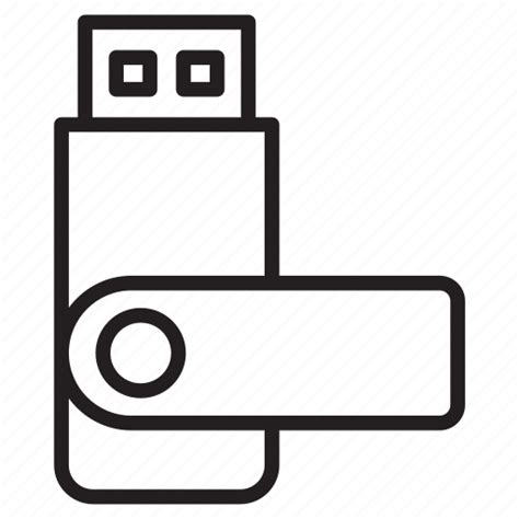 Drive Memory Stick Storage Usb Icon