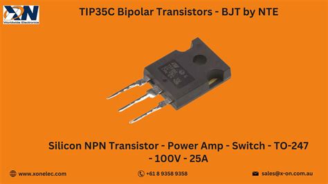 TIP35C Bipolar Transistors By NTE