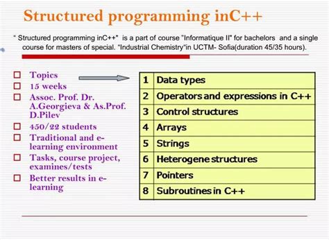 Ppt Structured Programming In C Powerpoint Presentation Free Download Id768824