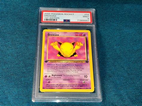 Drowzee Pokemon Rocket Psa Values Mavin