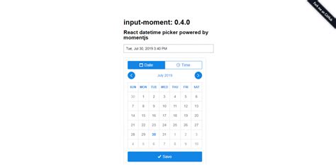 React DateTime Picker Components OnAirCode