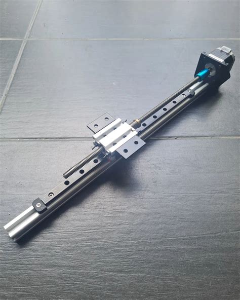 Lead Screw Driven Linear Actuator V2 By Mrg3ar Download Free Stl Model