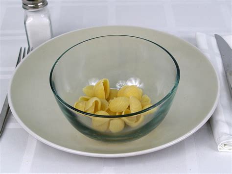 Calories In 113 Grams Of Shell Pasta Medium