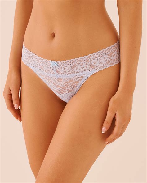 Lace Thong Panty La Vie En Rose