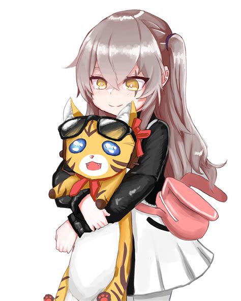 Ump45 With A Cute Kat Rgirlsfrontline