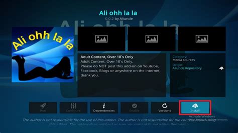 How To Install Ali Ohh La La Adult Kodi Addon Fire Stick How