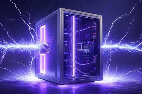 Premium Ai Image Quantum Entangled Data Storage Instant Access To Infinite Information