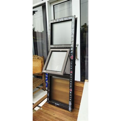 Jual Jendela Sekat Ukuran X Cm Tengah Bukaan Bawah Dan Atas Kaca Mati Shopee Indonesia