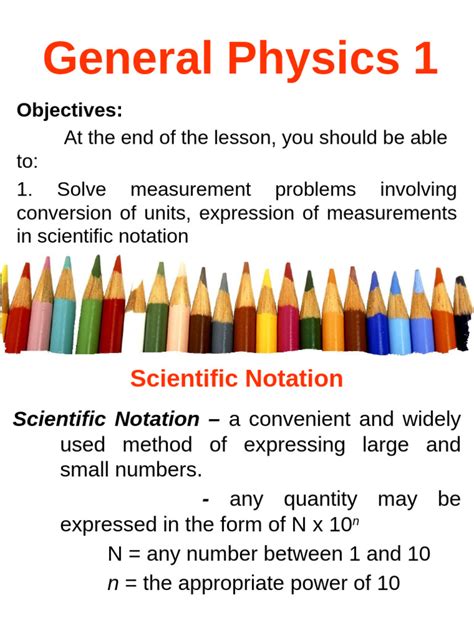 Scientific Notation Pdf International System Of Units Lexicology