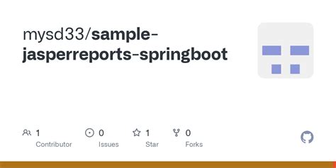 Sample Jasperreports Springbootsrcmainjavacomexamplejaspersample
