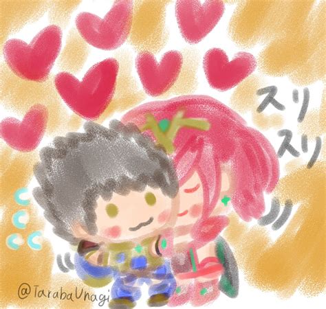 Super Cute Chibi Pyra And Rex Tarabaunagi [xenoblade] R Awwnime