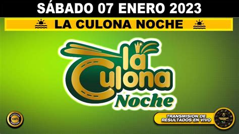 Resultado CULONA NOCHE del SÁBADO de ENERO de ULTIMO SORTEO DE HOY l YouTube