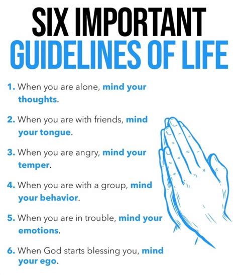 Kundan Thombare On Linkedin Six Important Guidelines Of Life 1 When
