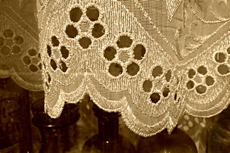 무료 이미지 포도 수확 집 꽃 창문 장식 무늬 레이스 커튼 자료 원 식탁보 크로 셰 뜨개질 직물 미술 디자인 스타일 짠 냅킨 패션