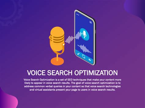 Voice Search Optimization PowerPoint and Google Slides Template - PPT Slides