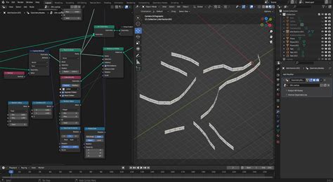 Geometry Nodes Stylized Town Generator Works In Progress Blender Artists Community