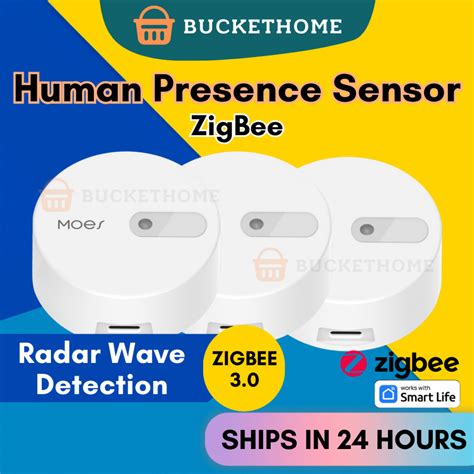 [sg Seller] Smart Human Presence Sensor Radar Wave Detection Upgraded High Range Motion Detector