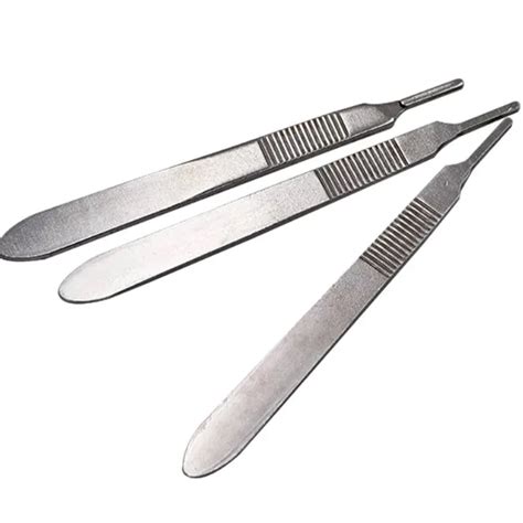 Wholesale Scalpel Handle Surgical Scalpel Sterilized Blades Handle Carbon Steel Surgical Blades