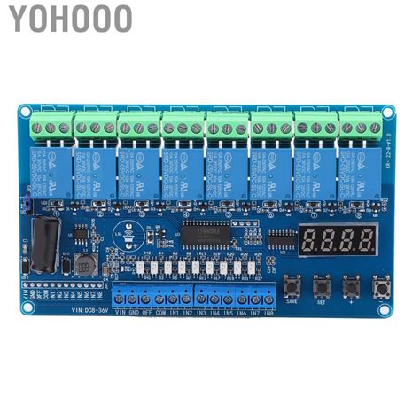 Yohooo Timer Relay DC V To V Module With Industrial Grade Channels For Power Supply Wide