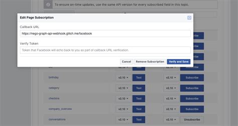 Facebook Graph Api Conversations Webhook Is Not Responding Stack Overflow