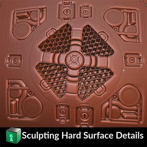 Placing Hard Surface Details In Sculpt Mode Rblendersecrets