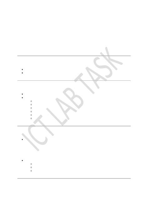 Lab Task Ms Word Pdf Microsoft Word Computing