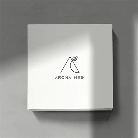 아로마테라피 가게 로고디자인 의뢰합니다 Aroma Heim 아로마하임 디자인 의뢰는 라우드소싱