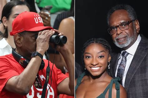 Simone Biles Calls Dad Ronald ‘sooo Freaking Cute For Using Binoculars Tmspn