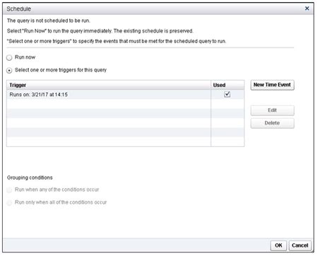 easy scheduling in visual data builder sas visual analytics 7 3 sas