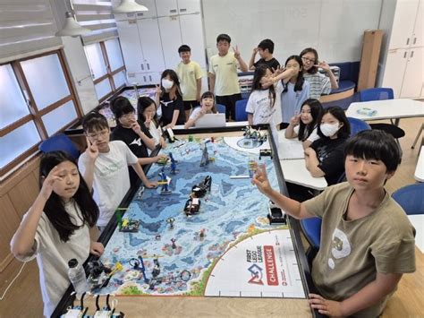 전남 한천초교 같이하는 Ai 로봇 캠프 실시 아시아경제