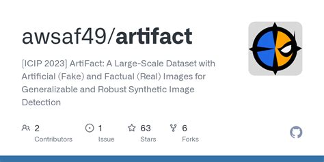Github Awsaf49artifact Icip 2023 Artifact A Large Scale Dataset With Artificial Fake