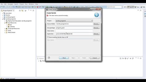 Servlet Program In Eclipse Youtube