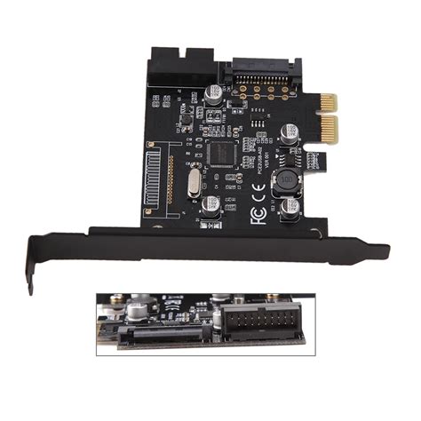 Купить PCI-е экспресс порт USB 3.0 19 контактный разъем и 15-контактный ...